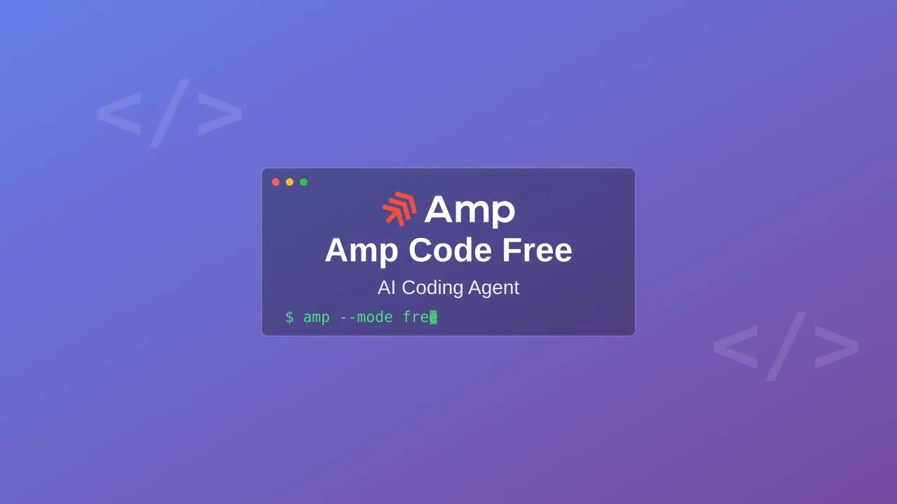 Amp Code Free: The AI Coding Agent That Works in Your Editor
