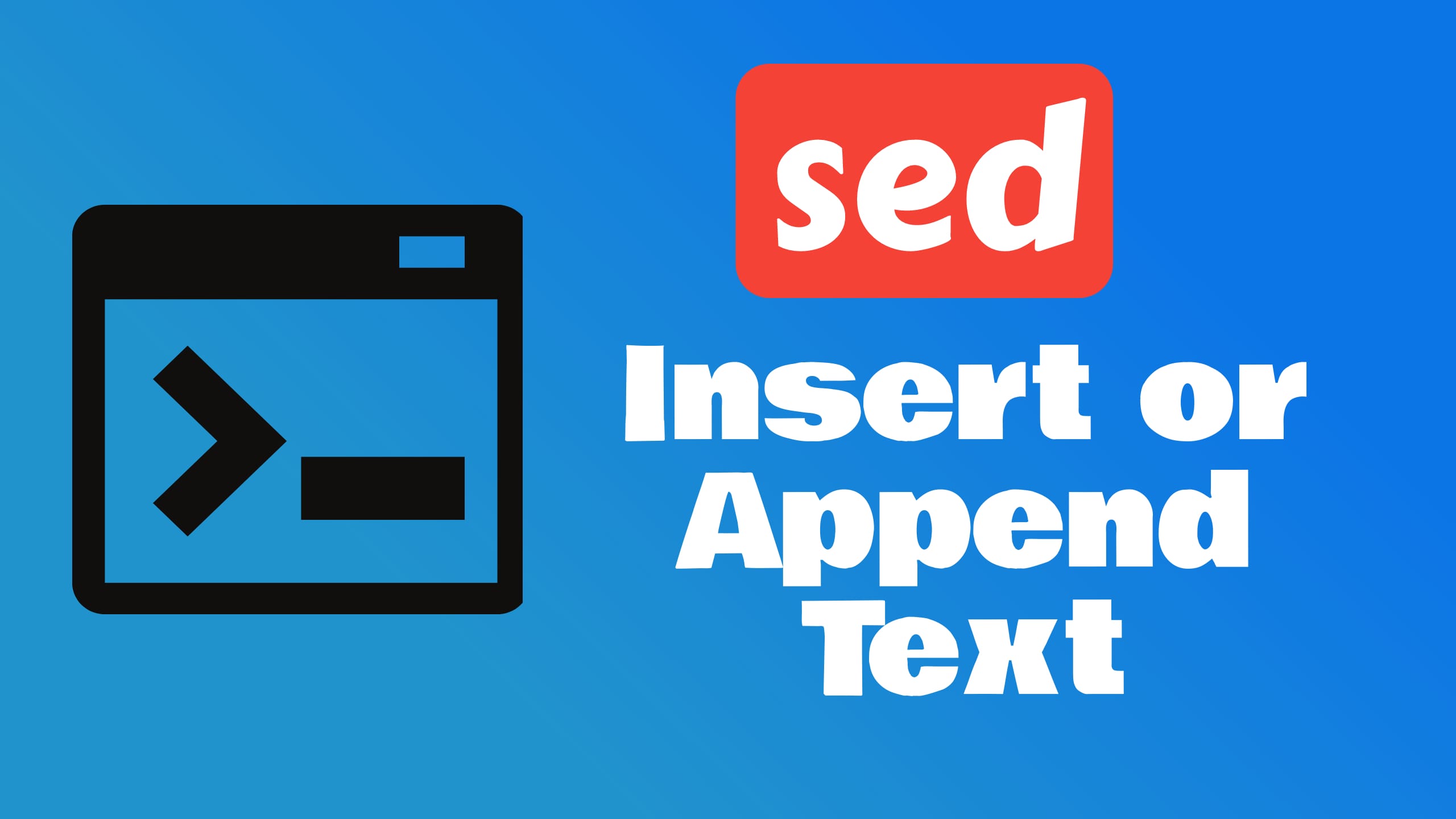 Insert or Append Text with Sed: Master Advanced Techniques Insert or Append Text with Sed: Master Advanced Techniques